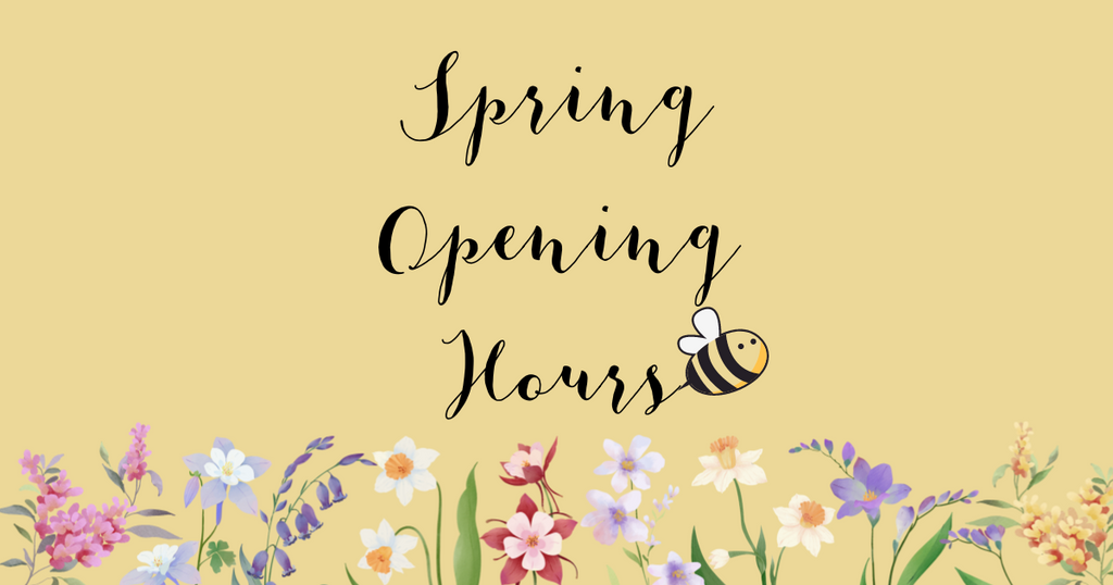 Spring Opening Hours - Shop 'Til Late! – Geraldo's of Largs