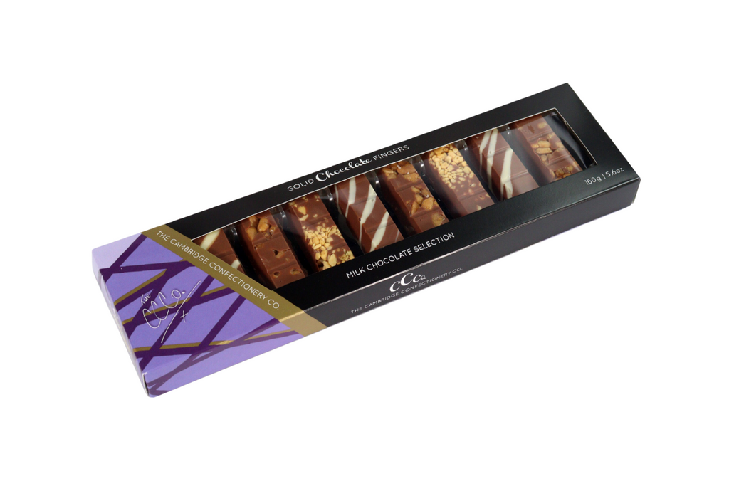9 Solid Chocolate Fingers Gift Box | Luxury Chocolate Gift – Geraldo's ...