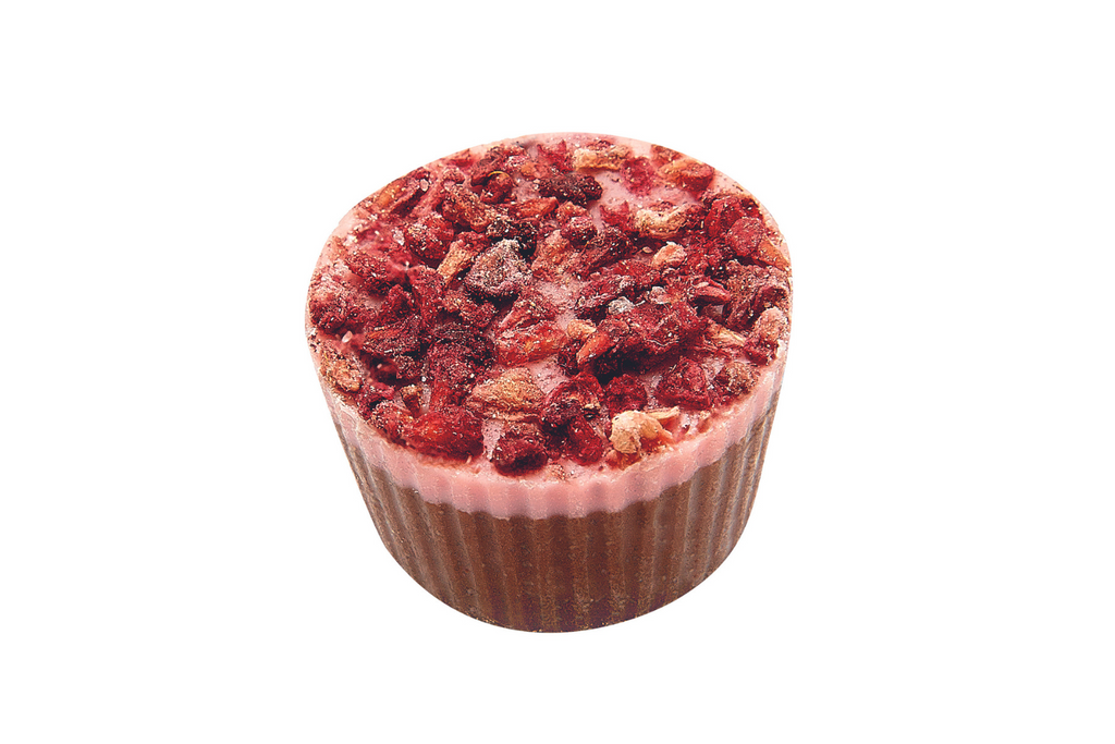 Milk Chocolate Raspberry Cup by Lessiters Chocolatiers – Geraldo's of Largs