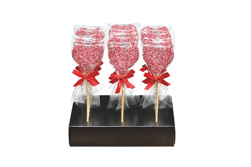 Sprinkles Chocolate Heart Lolly | Valentine's Gifts – Geraldo's of Largs