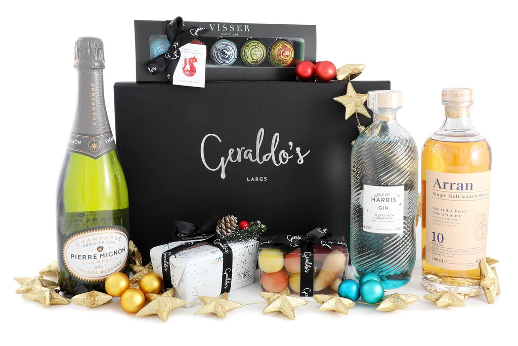 Christmas Spirits and Fizz Hamper | Luxury Gift Hamper – Geraldo's of Largs
