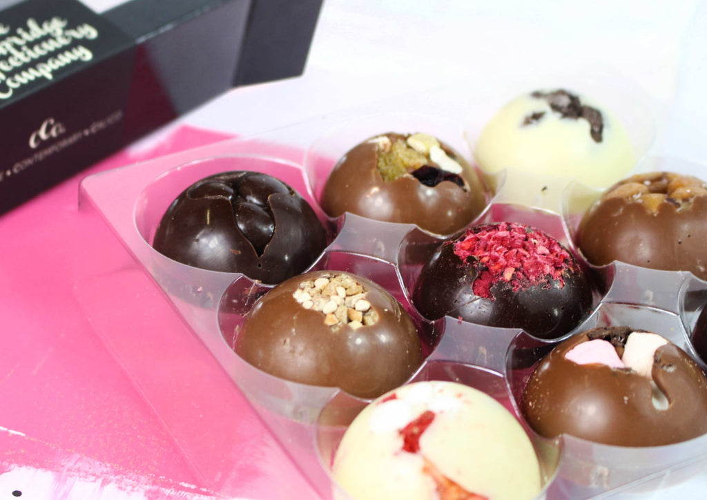Assorted Solid Chocolate Domes Gift Box | Luxury Chocolate Gift ...