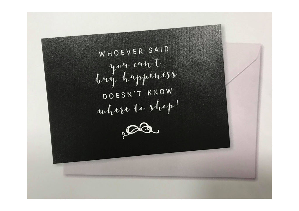 Handwritten Gift Card – Geraldo's of Largs