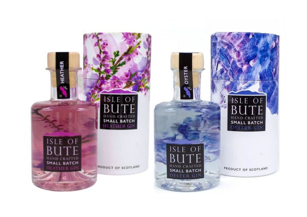 Isle of Bute Heather Gin 20cl Gift Tube | Scottish Island Gin – Geraldo ...