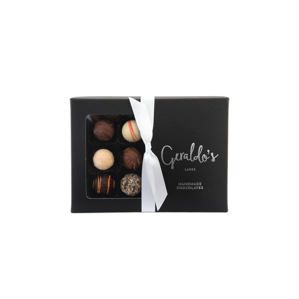 Luxury Gift Box of Handmade Chocolate Truffles – Geraldo's of Largs