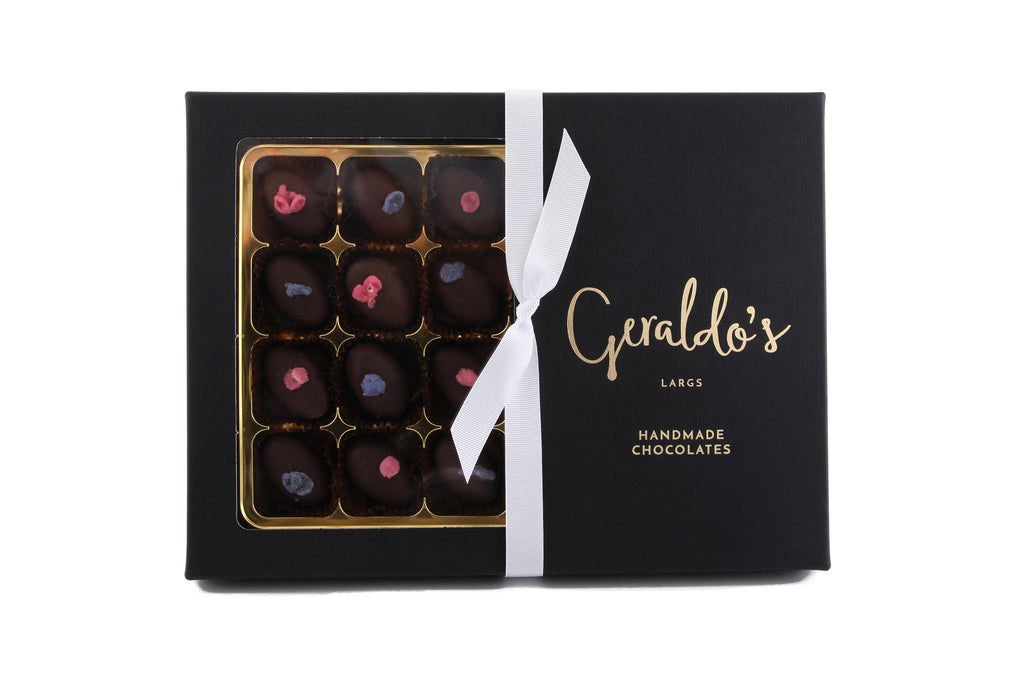 Deluxe Gift Box of Rose & Violet Creams | Luxury Handmade Chocolates ...